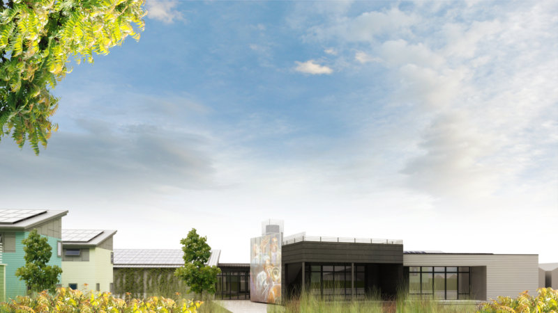 Global Green Holy Cross Community Center | SCNZ Architects